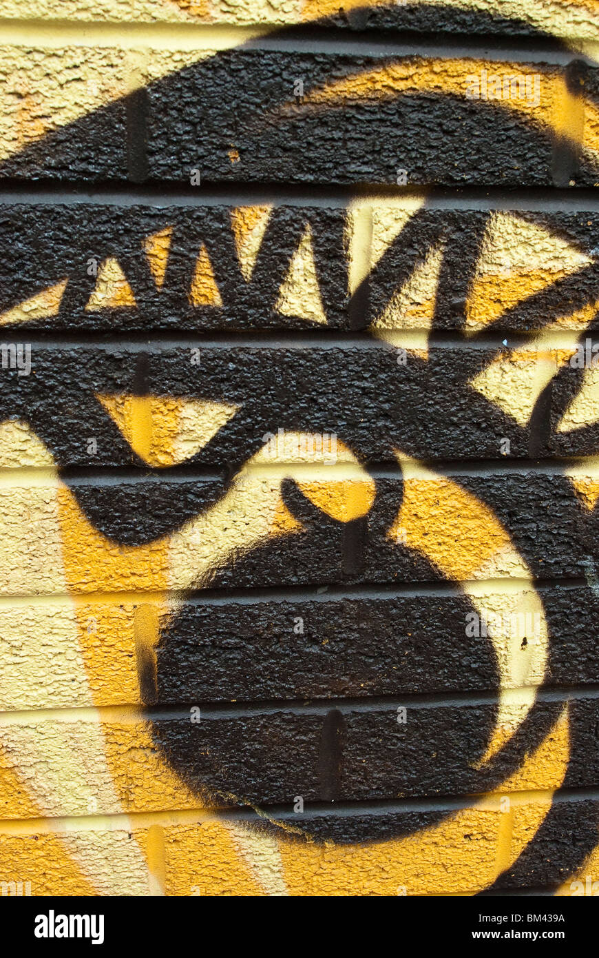 Detail of Graffiti painting Stock Photo - Alamy