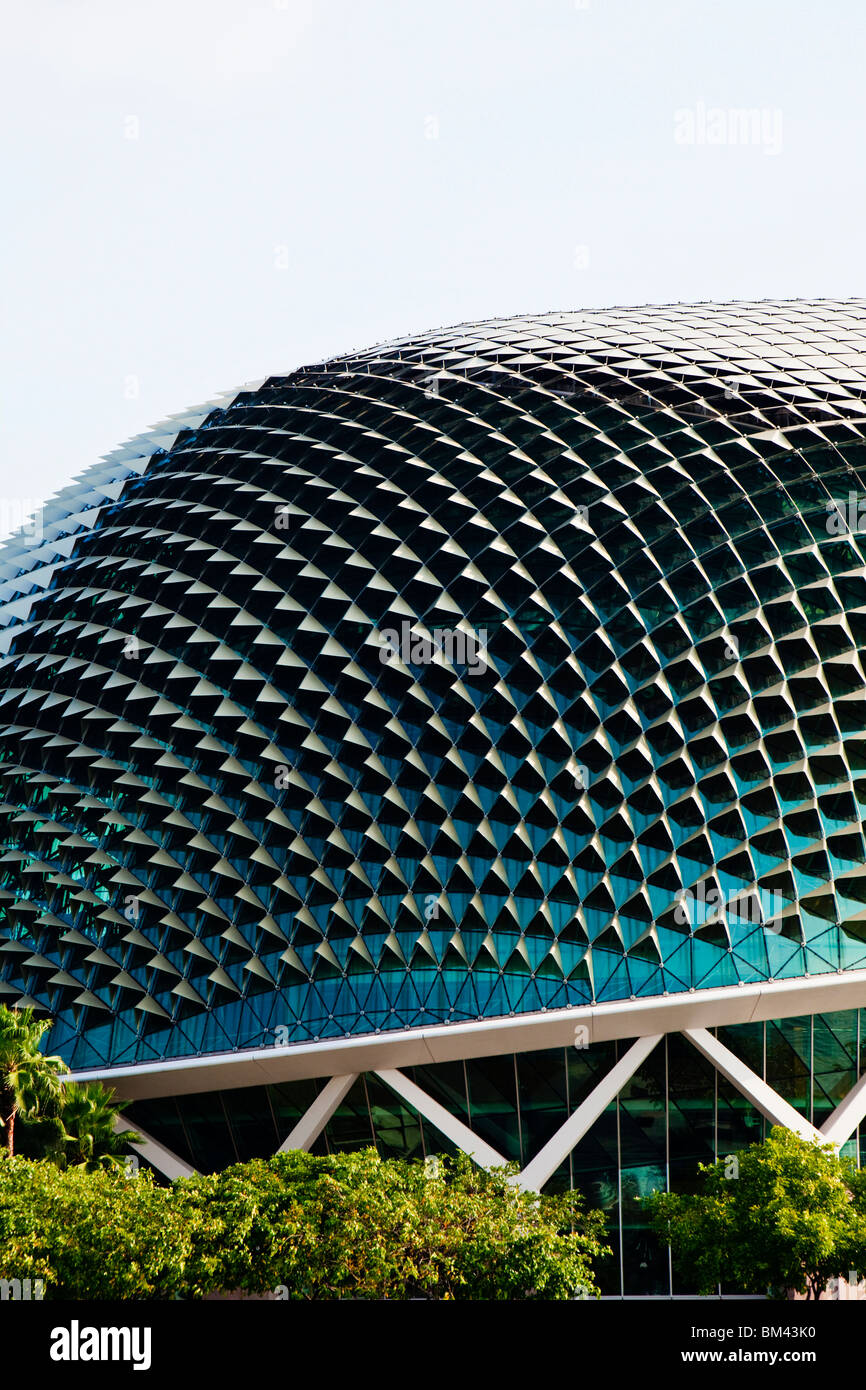 Esplanade architecture detail singapore hi-res stock photography and ...
