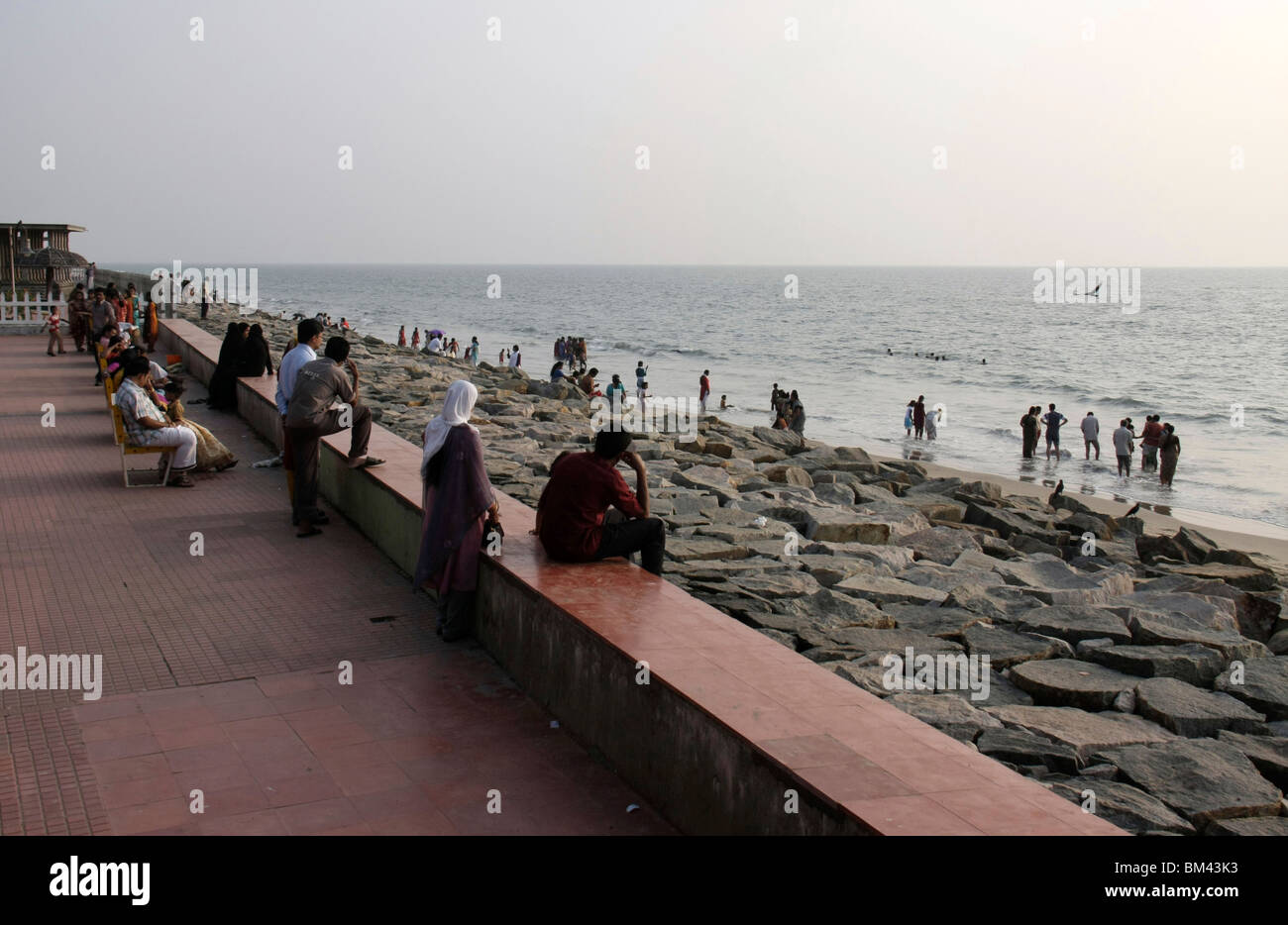 Snehatheeram beach thalikulam nattika hi-res stock photography and ...