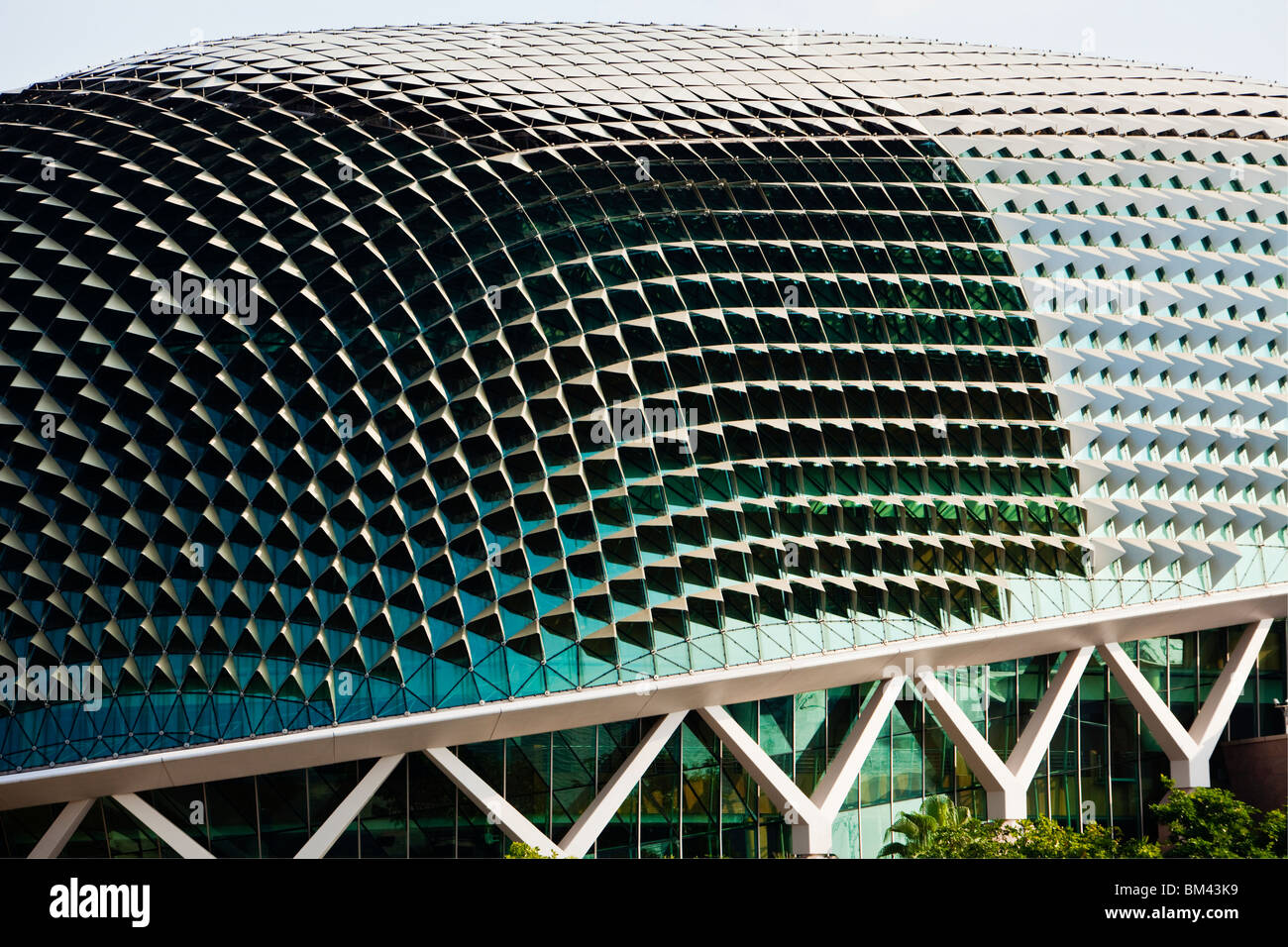Esplanade architecture detail singapore hi-res stock photography and ...