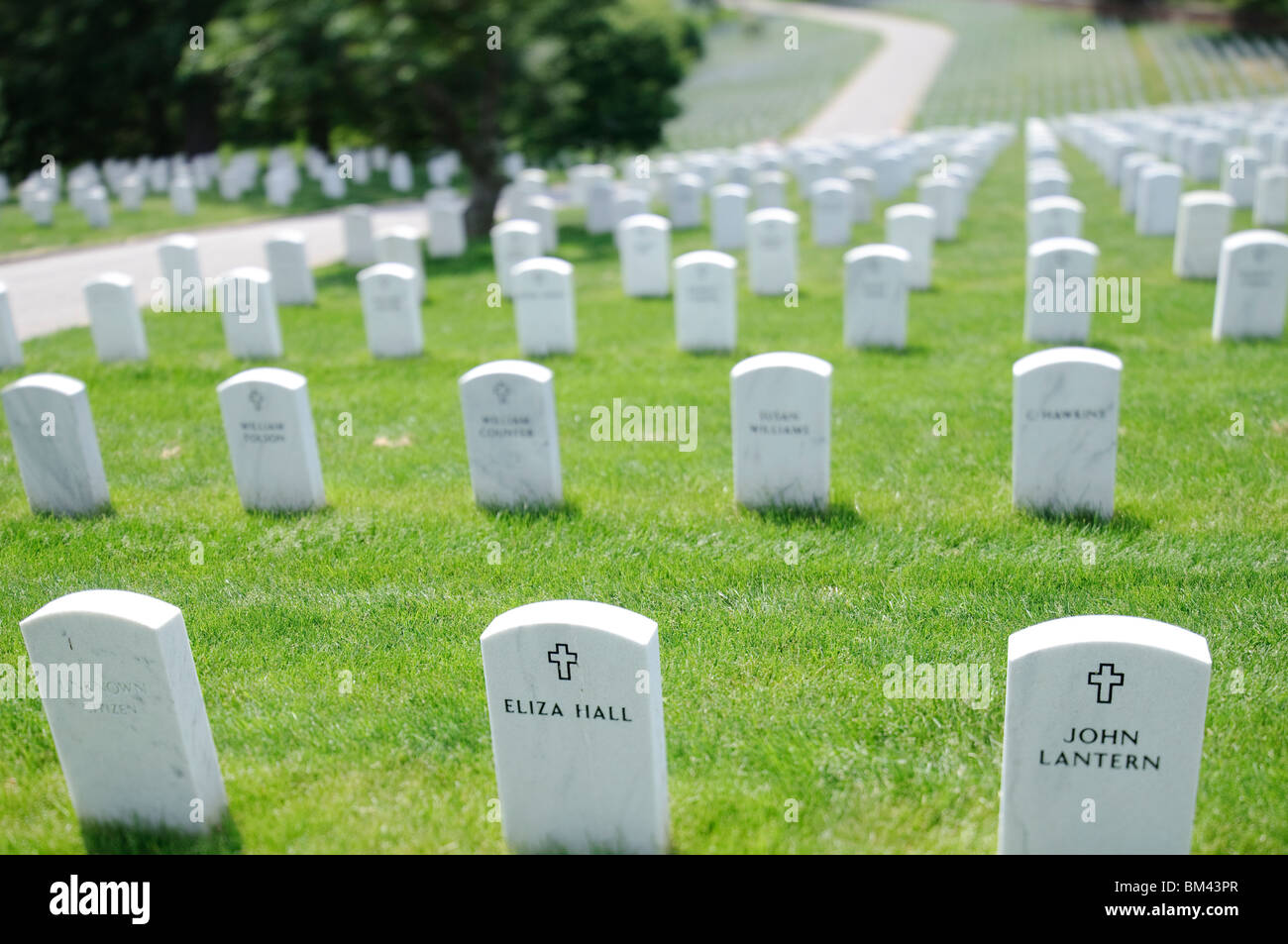 Historic cemetery graves headstones hi-res stock photography and images ...
