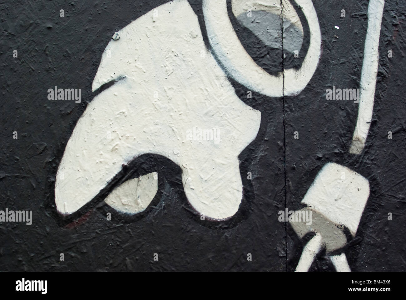 Detail of Graffiti painting Stock Photo - Alamy