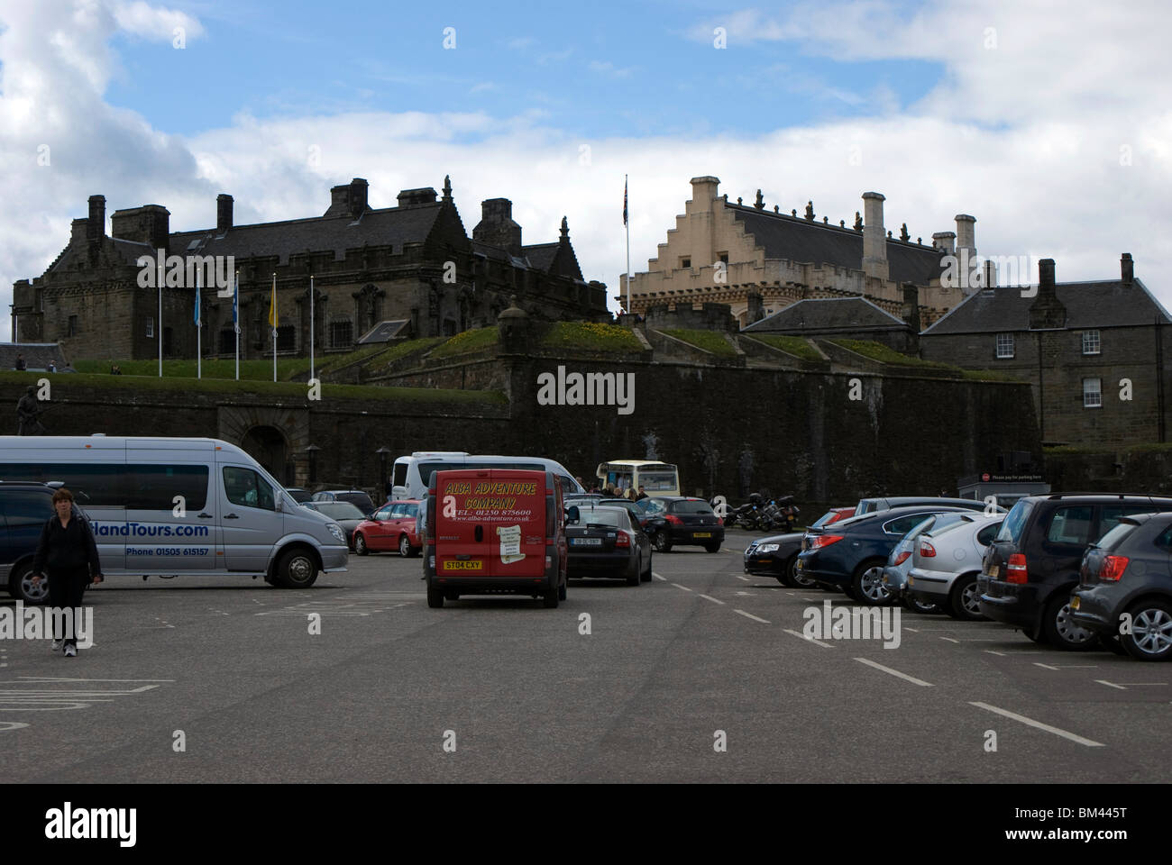 Stirling castle car park hi-res stock photography and images - Alamy