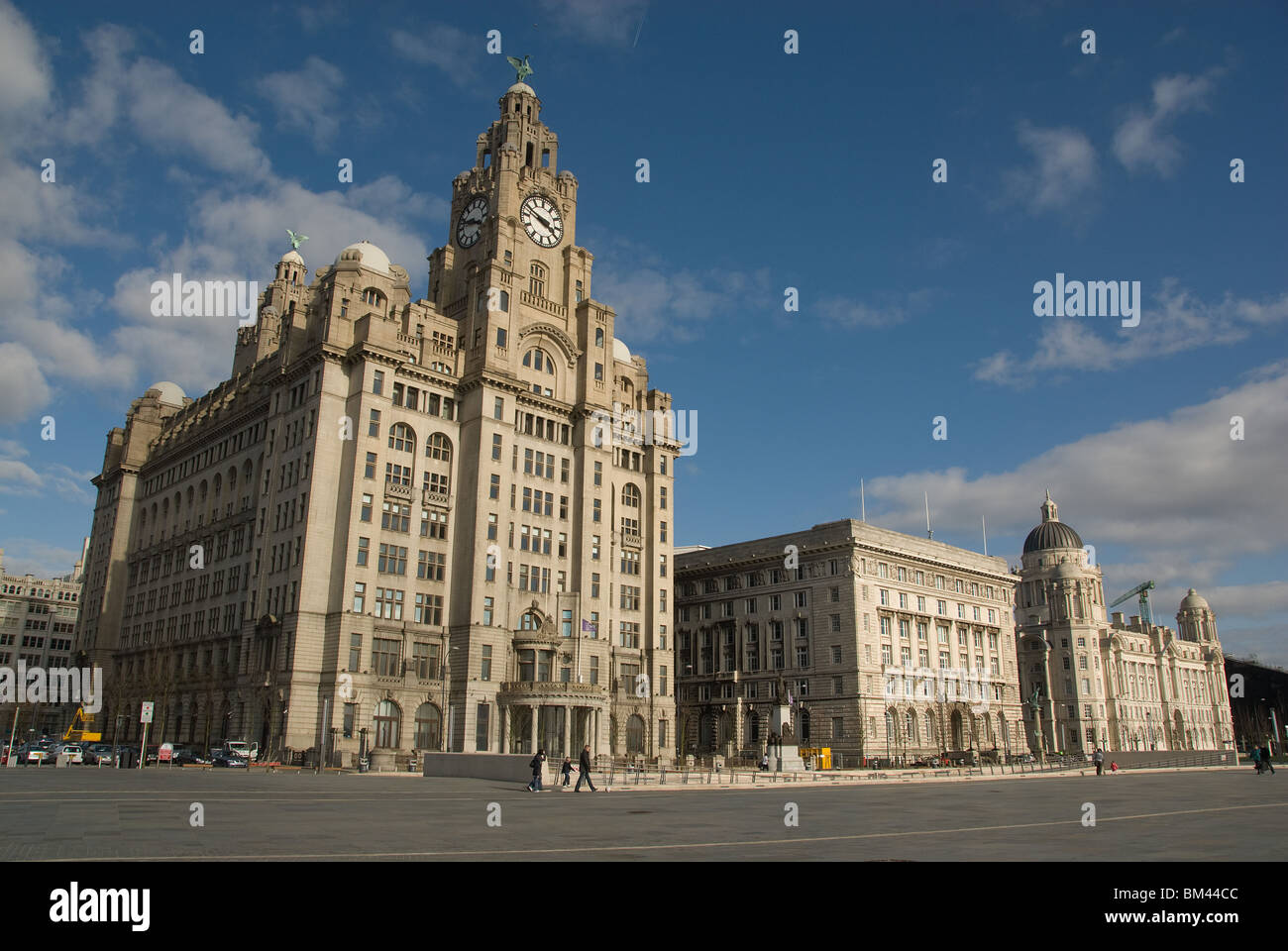 Three Graces, Liverpool Stock Photo - Alamy