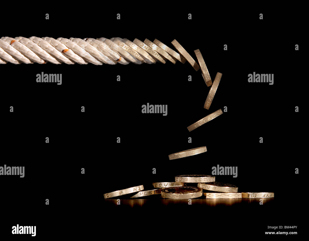 Money from old rope Stock Photo - Alamy