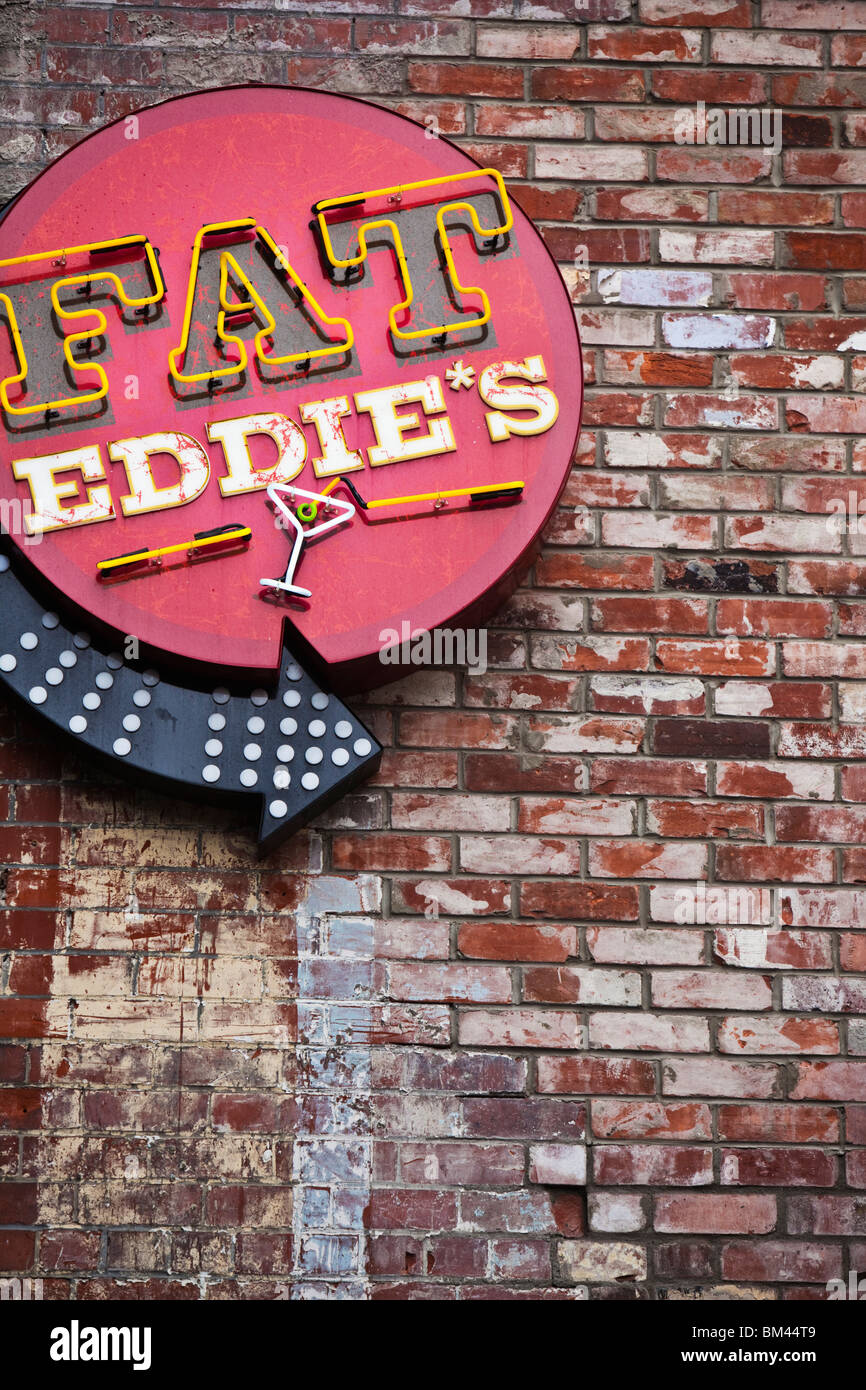 Fat Eddie's jazz bar on Sol Square. Christchurch, Canterbury, South ...