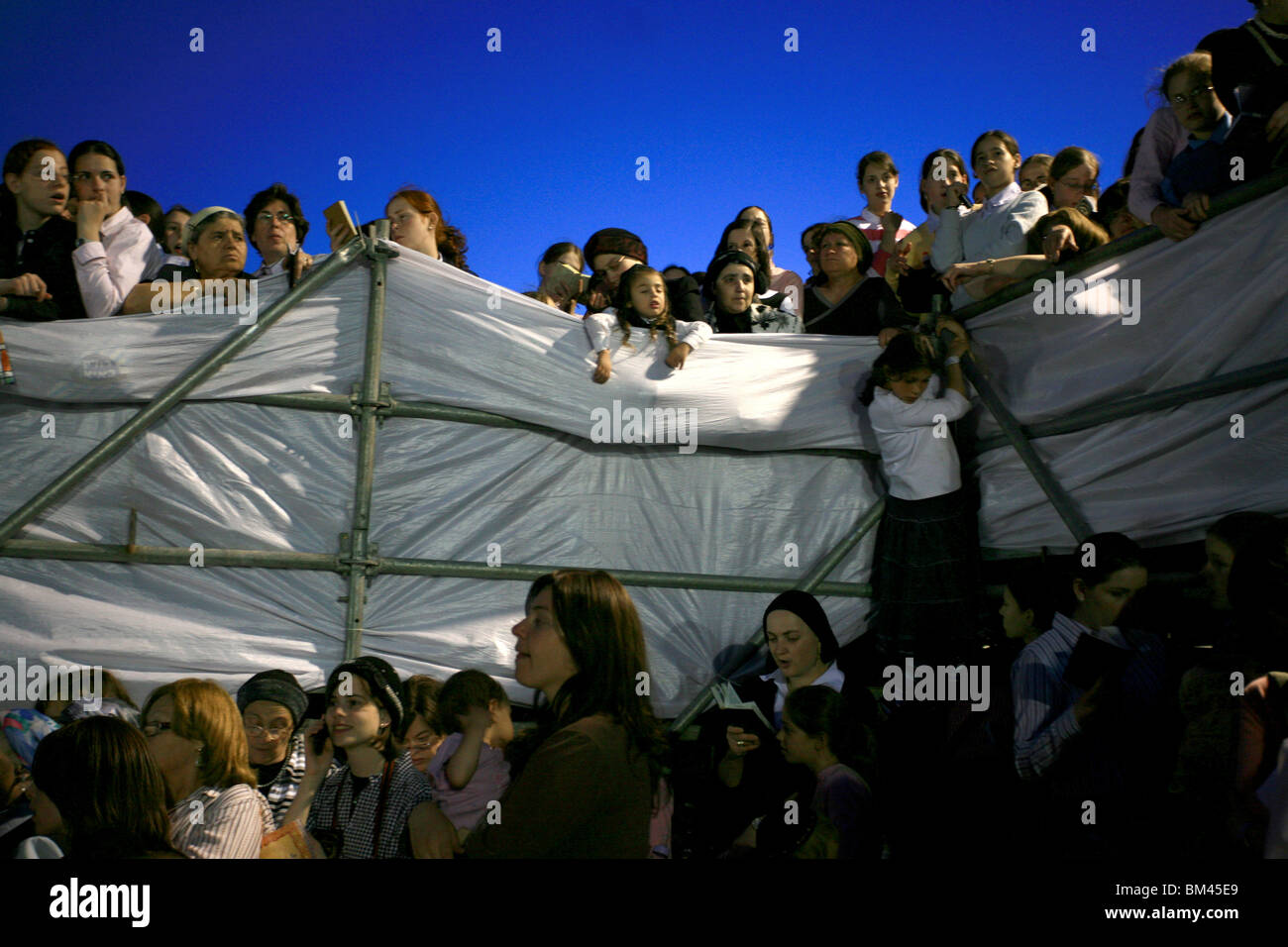 Israel, Mount Meron, the Hillula (a celebration day) for Rabbi Simeon ...