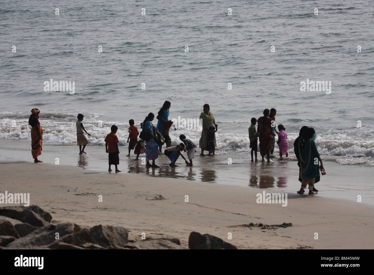 Snehatheeram beach thalikulam nattika hi-res stock photography and ...