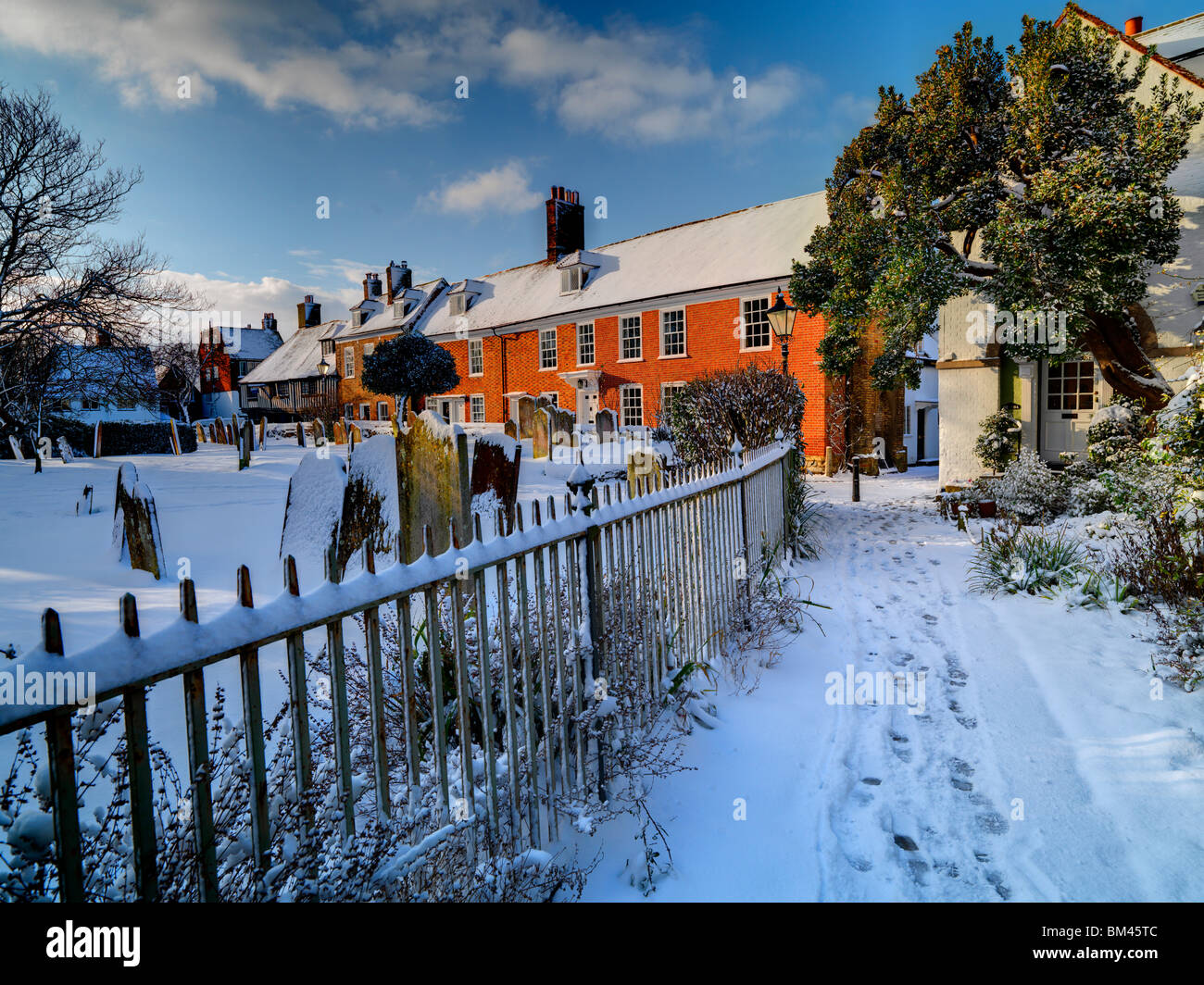 Rye, Graveyard, Rye Stock Photo - Alamy