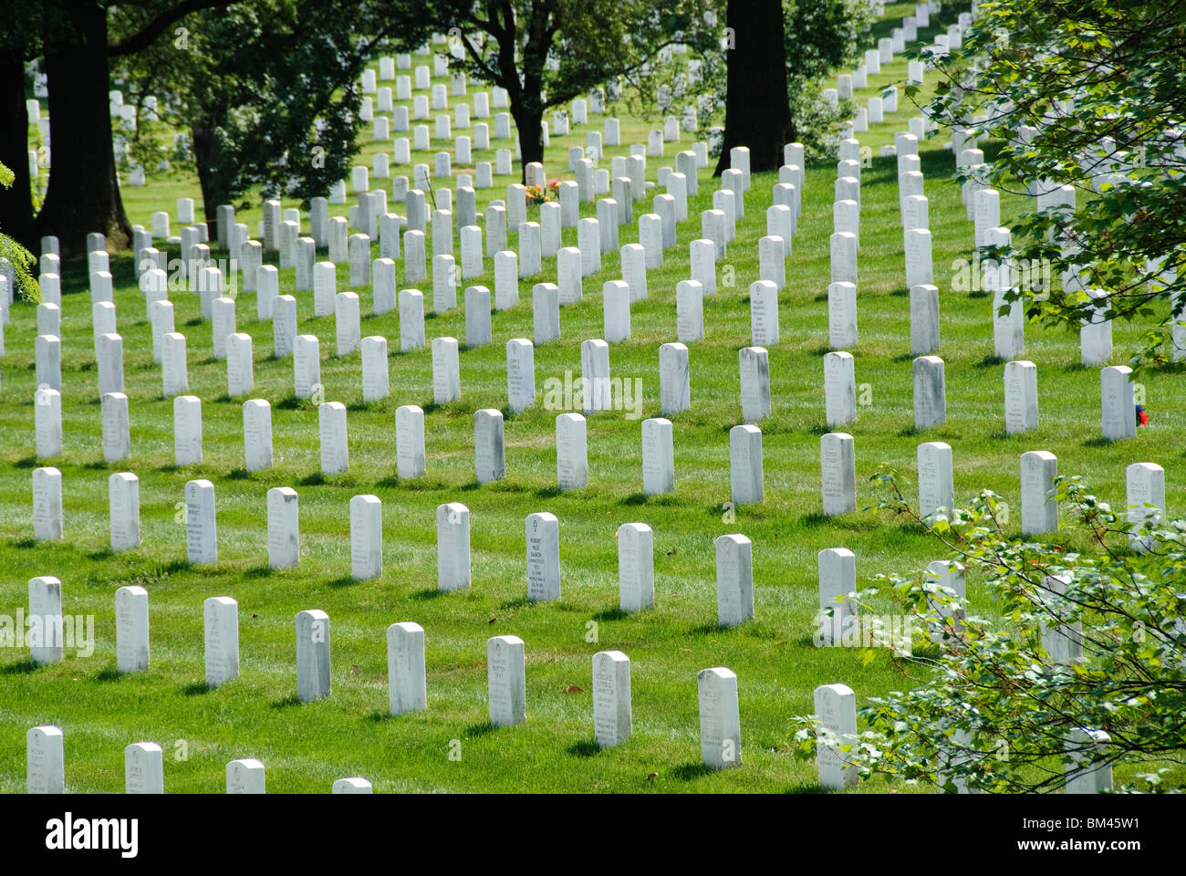 Military headstones hi-res stock photography and images - Alamy