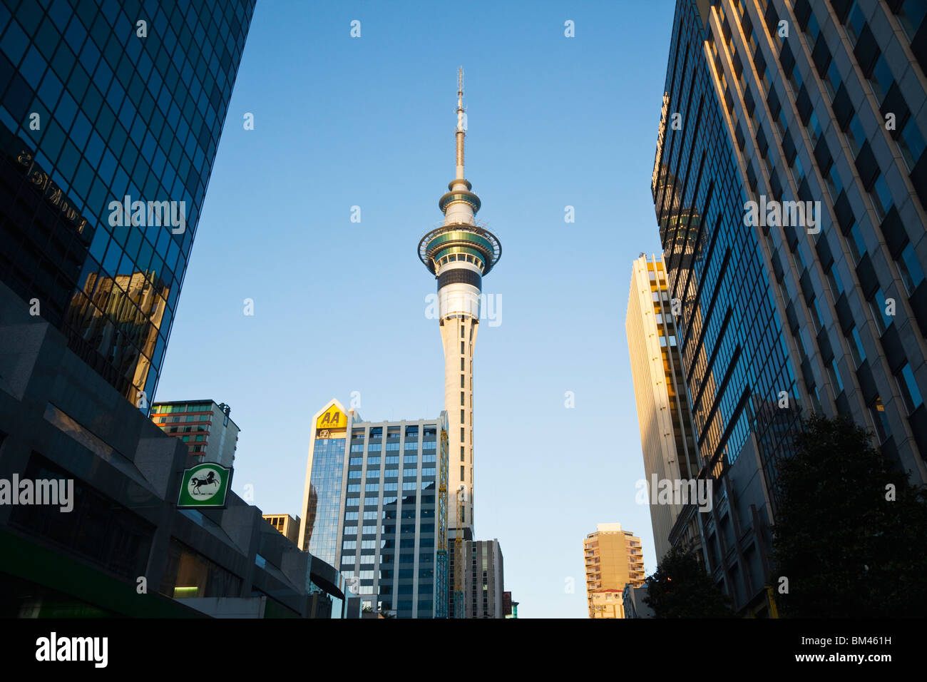 Auckland sky tower hi-res stock photography and images - Alamy