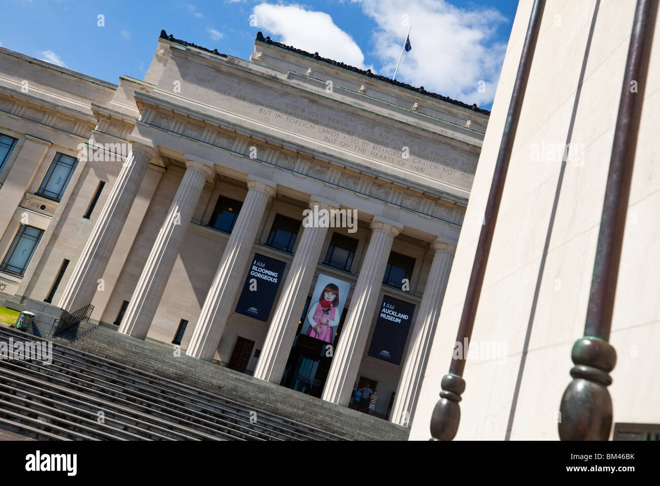 Auckland War Memorial Museum, Auckland Domain. Auckland, North Island ...