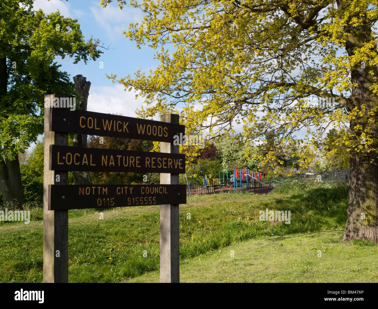 Colwick Woods Park and Local Nature Reserve, Nottingham England UK ...