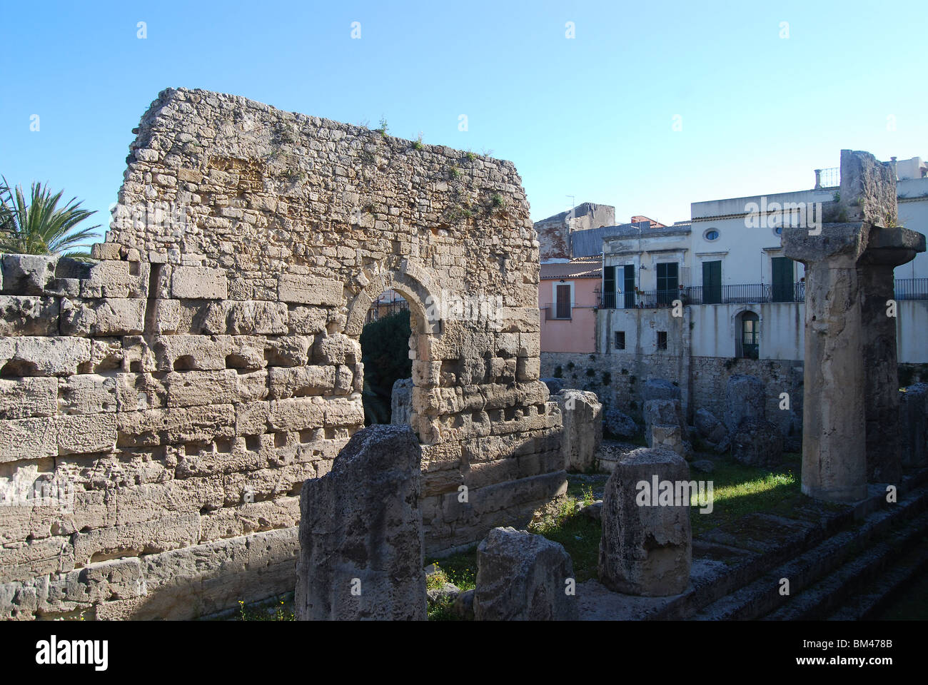 Tempio di Apollo - Temple of Apollo - Syracuse, Ortigia, Sicily, Italy ...