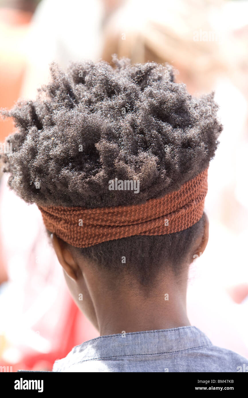 African american woman facing hi-res stock photography and images - Alamy