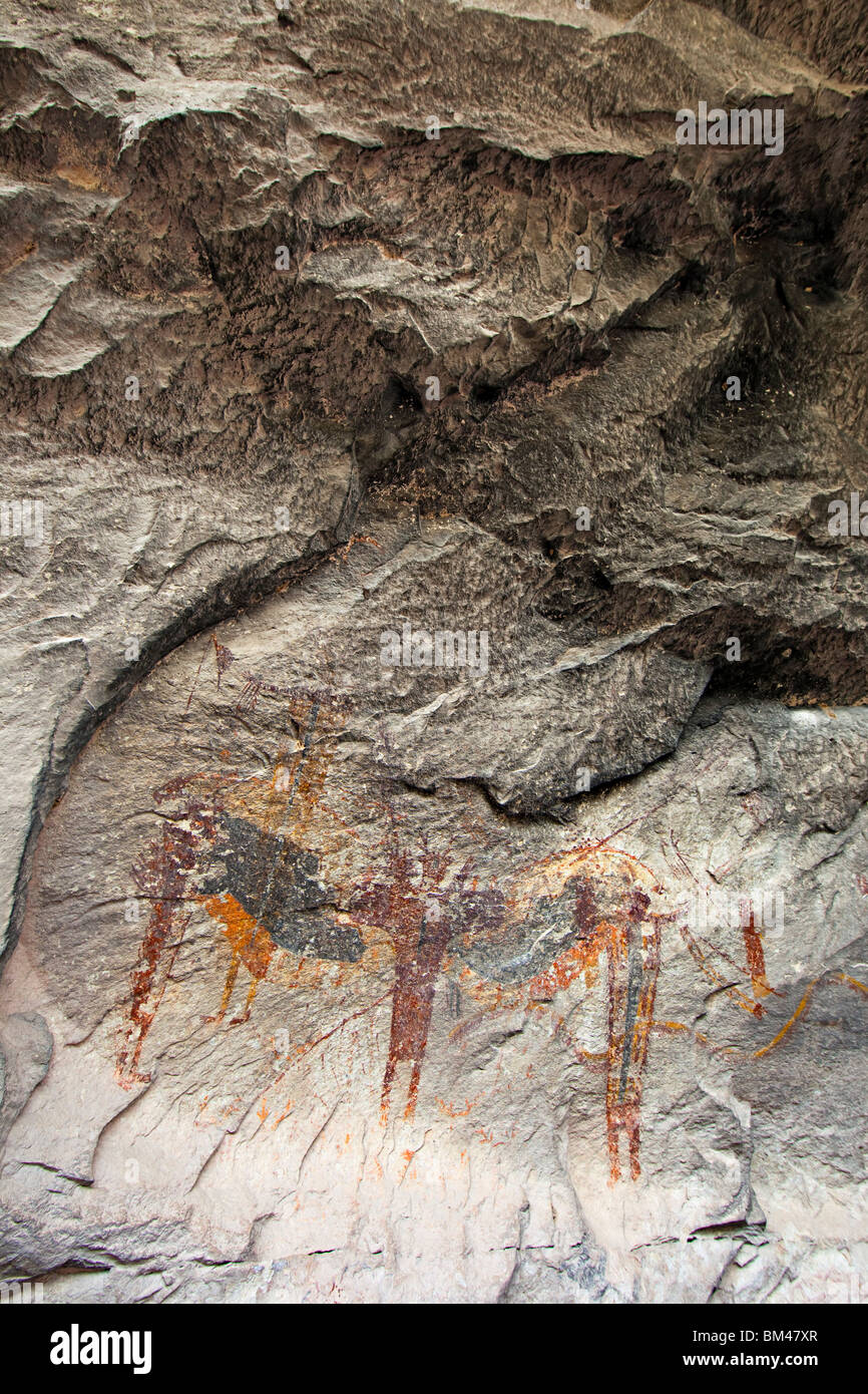 Native american rock art hi-res stock photography and images - Alamy