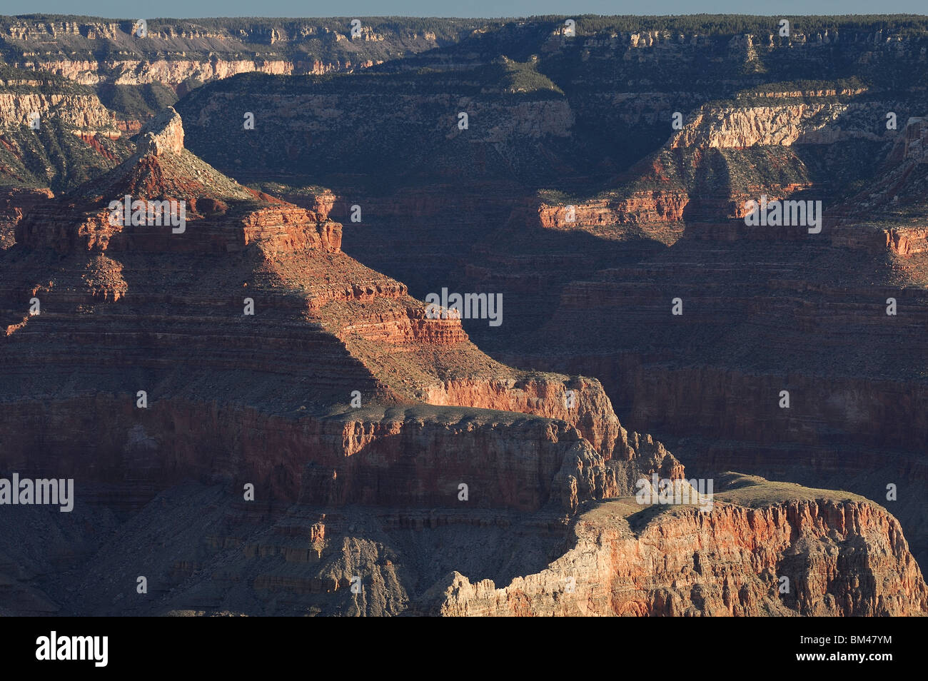 Mather Point Sunrise, Grand Canyon National Park, Arizona, USA Stock ...