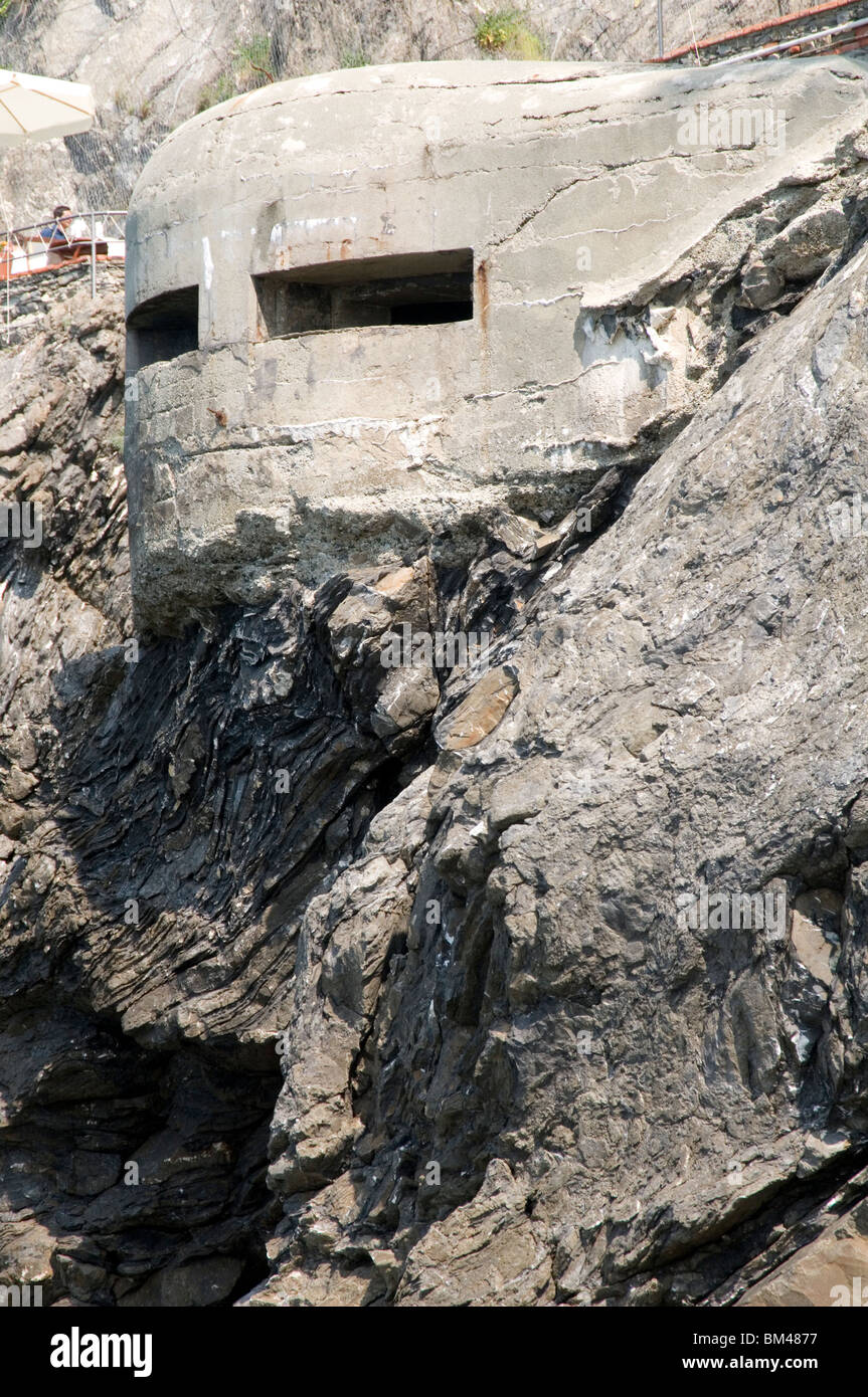 world war two 2 pill box coastal defenses defense lookout post concrete ...