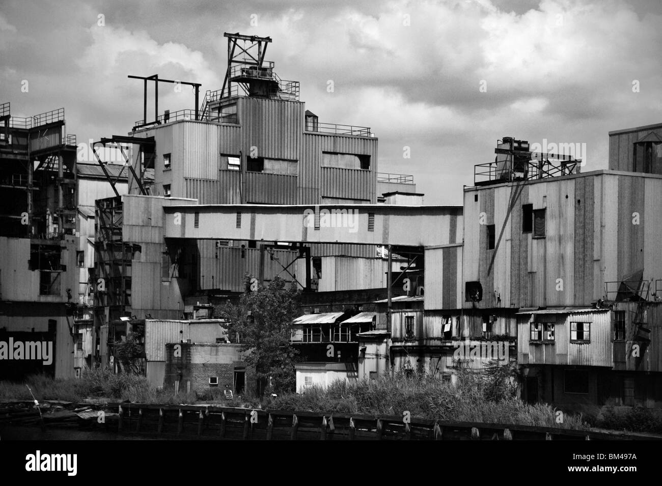 Old factory Black and White Stock Photos & Images - Alamy