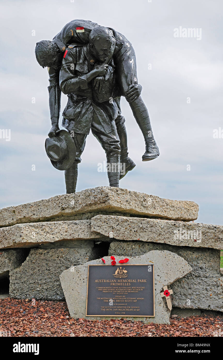 Fromelles australian memorial park hi-res stock photography and images ...