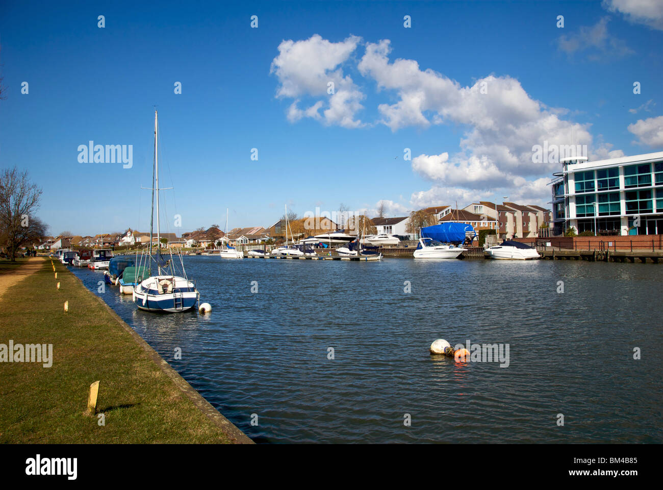 Tucton Bournemouth Dorset Hampshire River Stour UK Stock Photo - Alamy