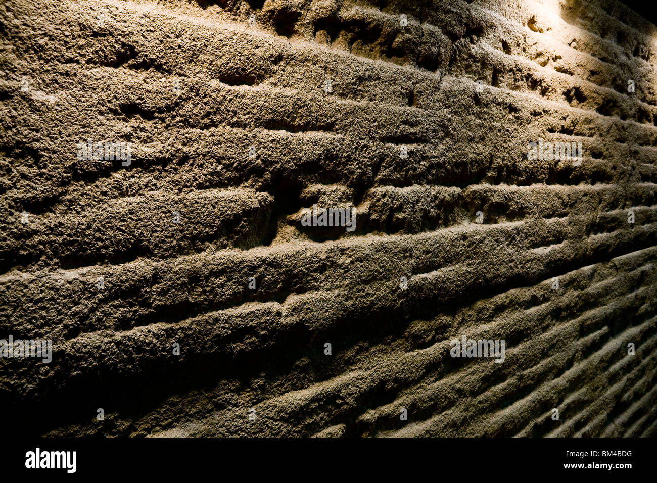 Isolated lamp lighting spot clay and soil wall Stock Photo - Alamy