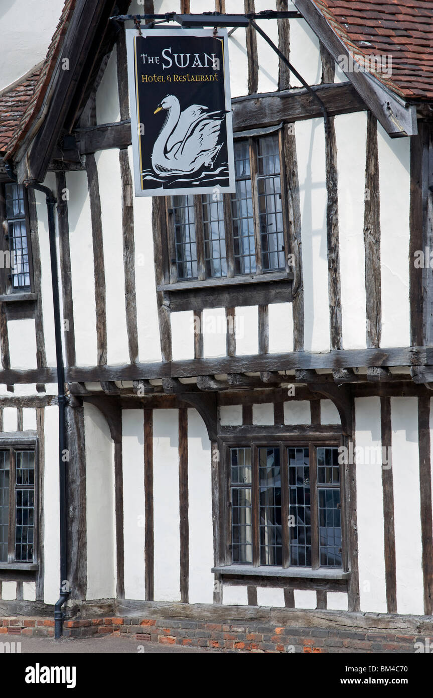 The Swan hotel, Lavenham, Suffolk, UK Stock Photo - Alamy