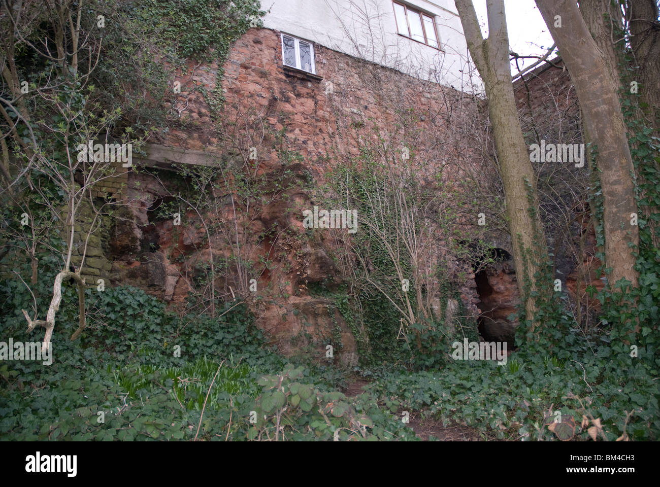 Red cliffs Bristol England UK Stock Photo - Alamy