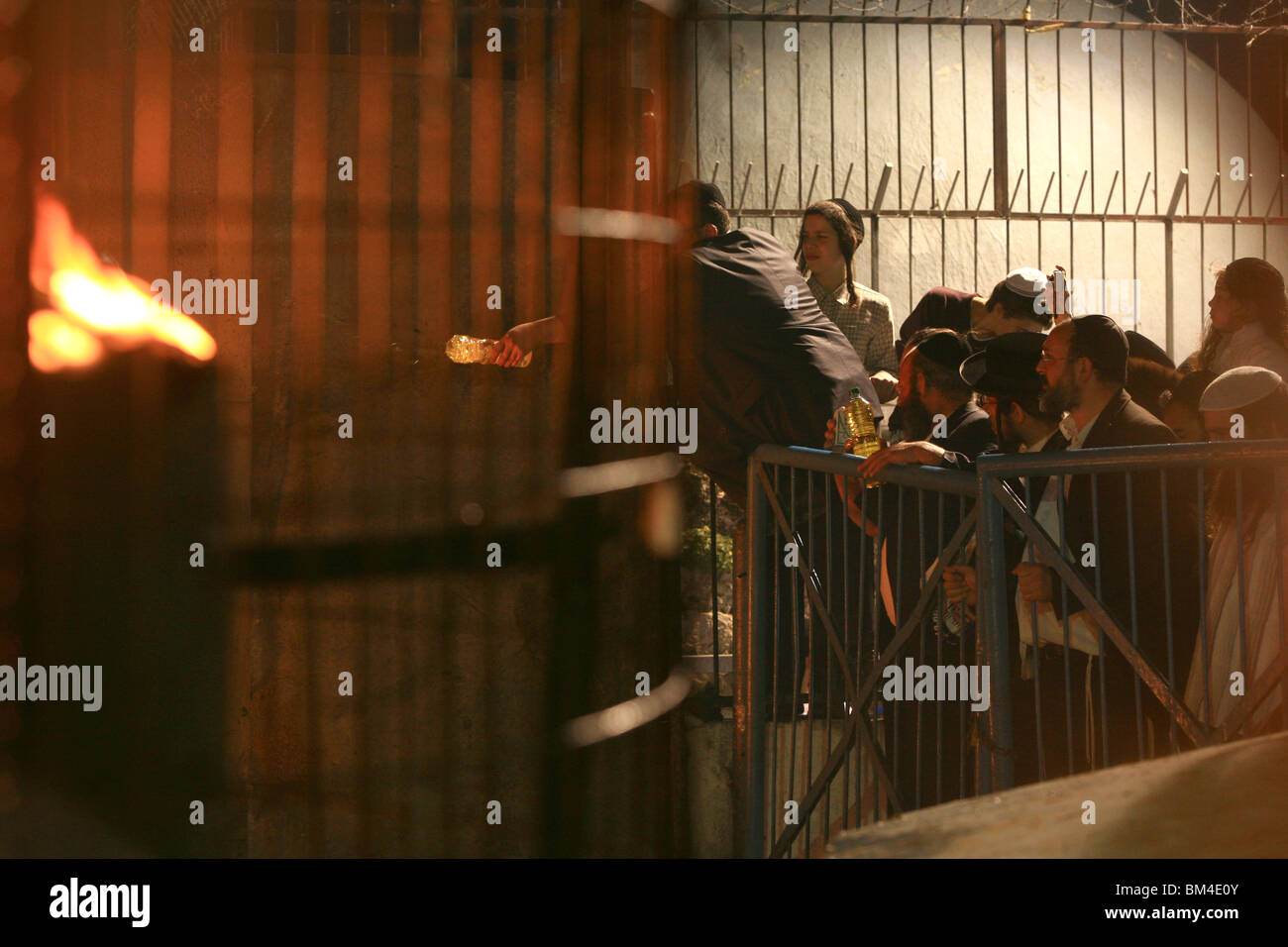 Israel, Mount Meron, the Hillula (a celebration day) for Rabbi Simeon ...