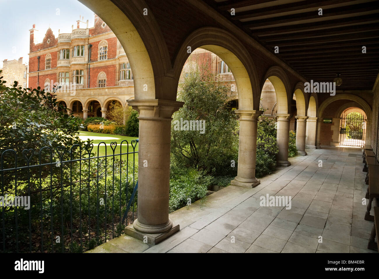 Cloister Court, Sidney Sussex college Cambridge University, Cambridge ...