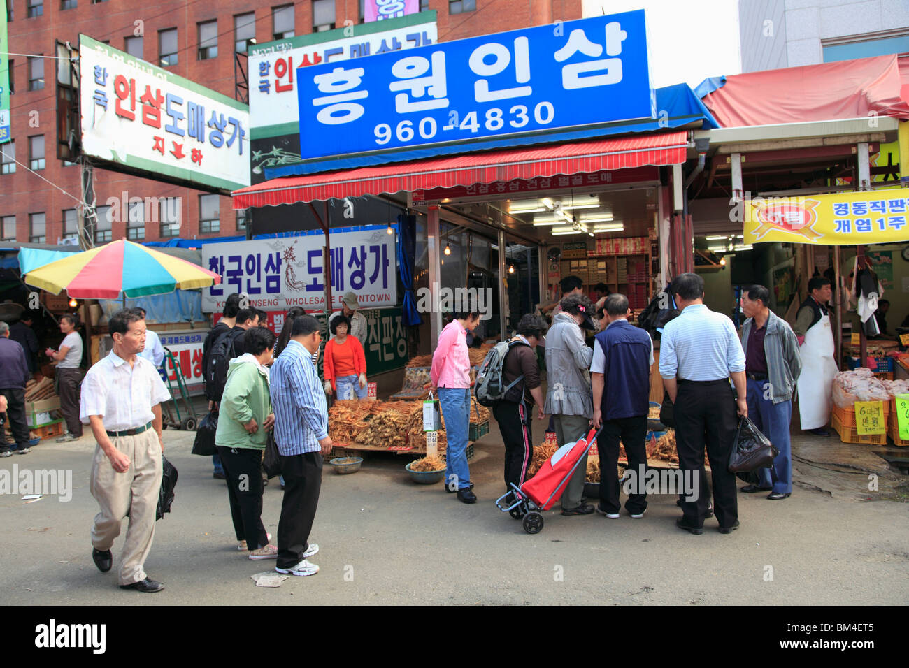 Gyeongdong Market, Largest Asian Medicine Market in Korea, Seoul, South ...