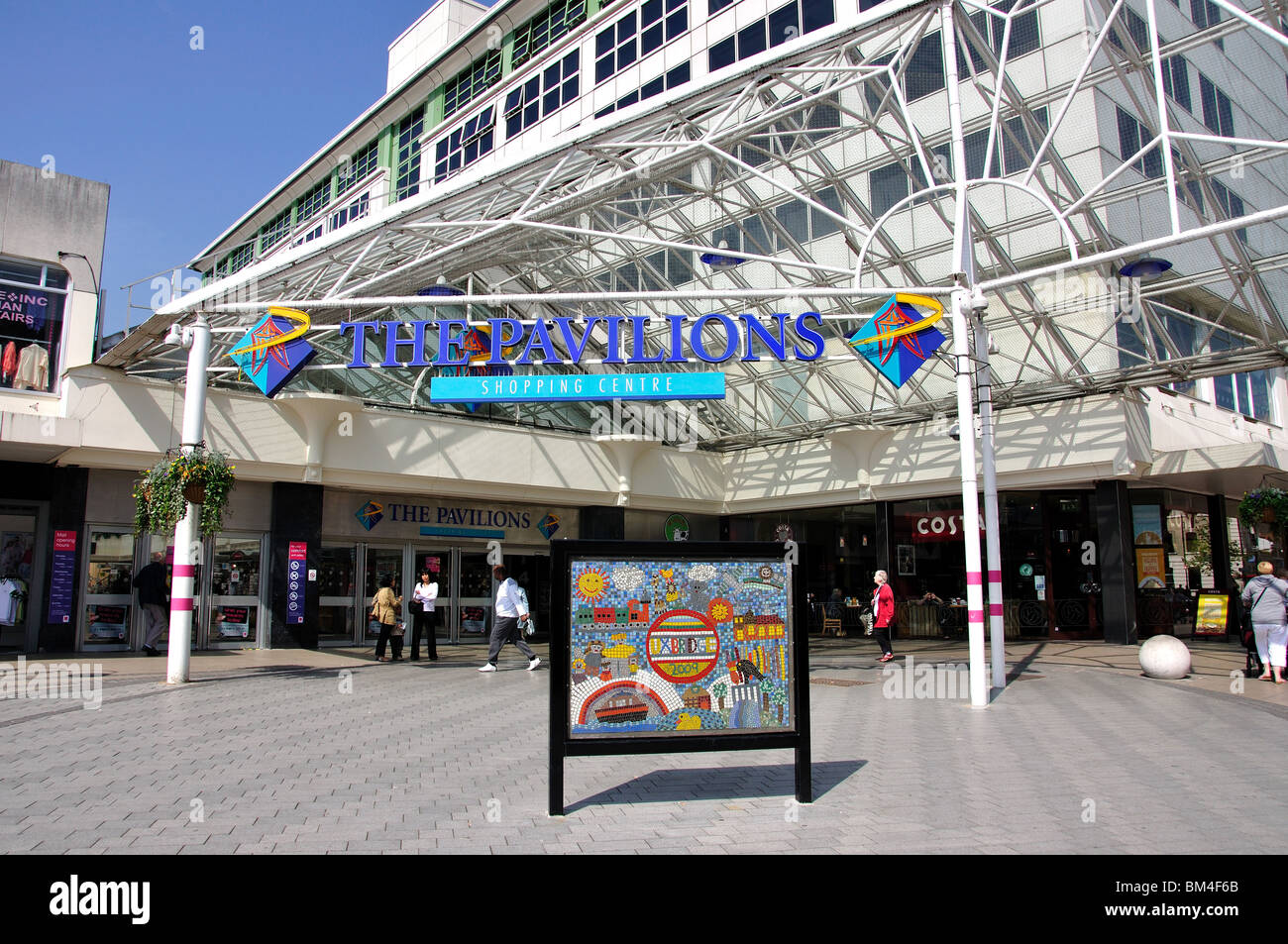 The Pavilions Shopping Centre, High Street, Uxbridge, London Borough of ...