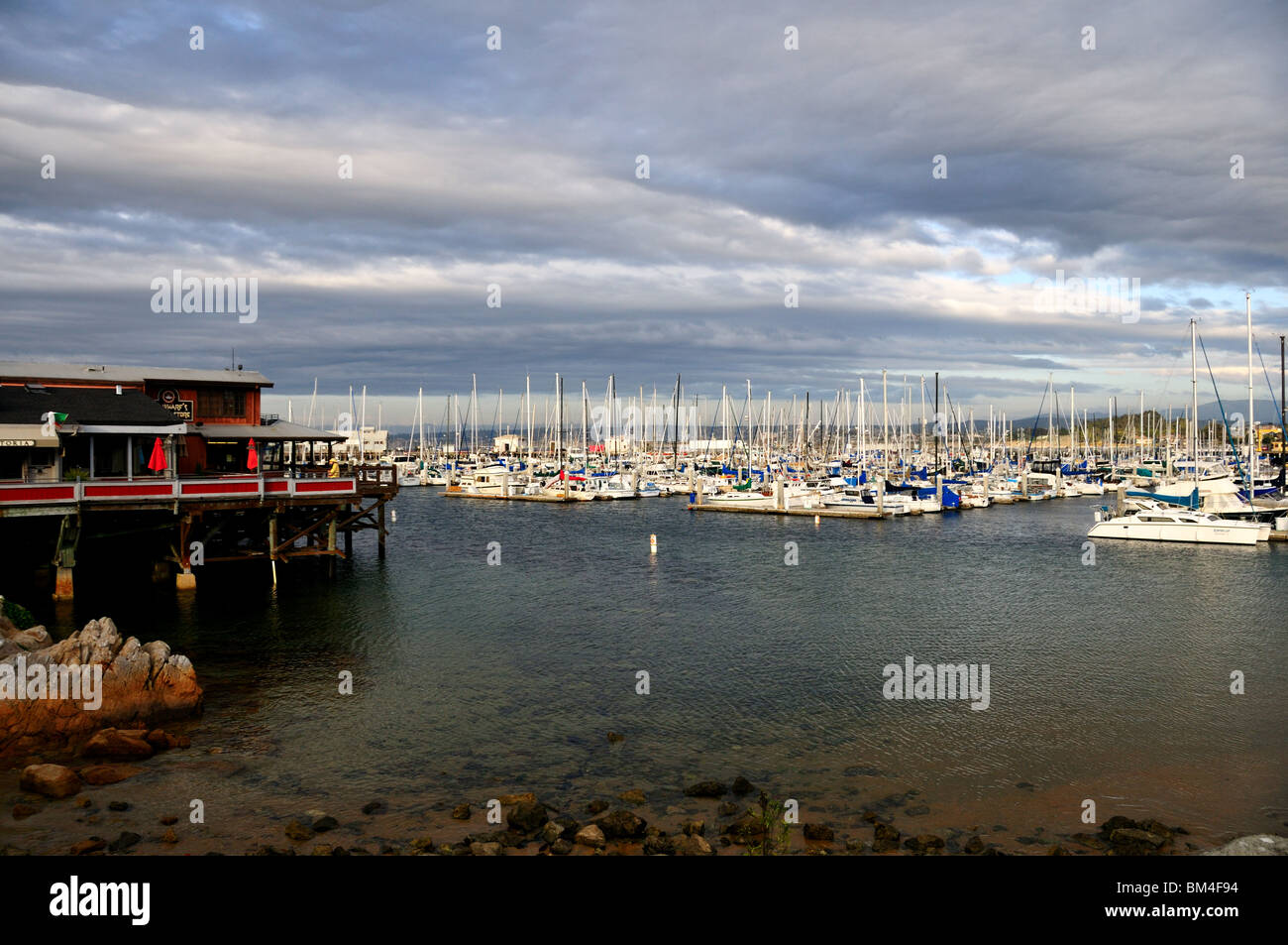 The fisherman's Wharf, Monterey, California, USA Stock Photo - Alamy