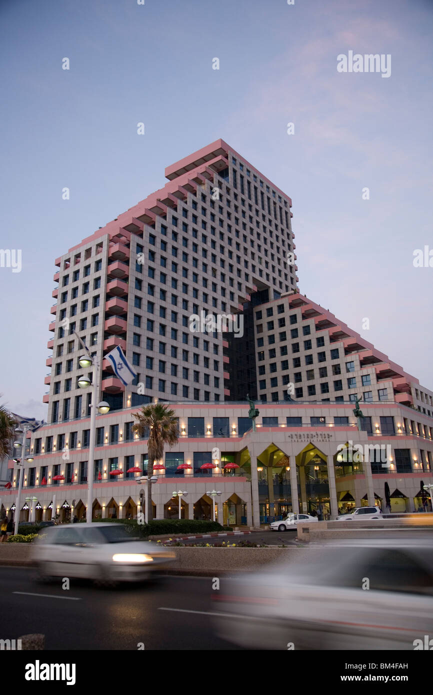 Opera Tower on Tel Aviv Beach Front - Israel Stock Photo - Alamy