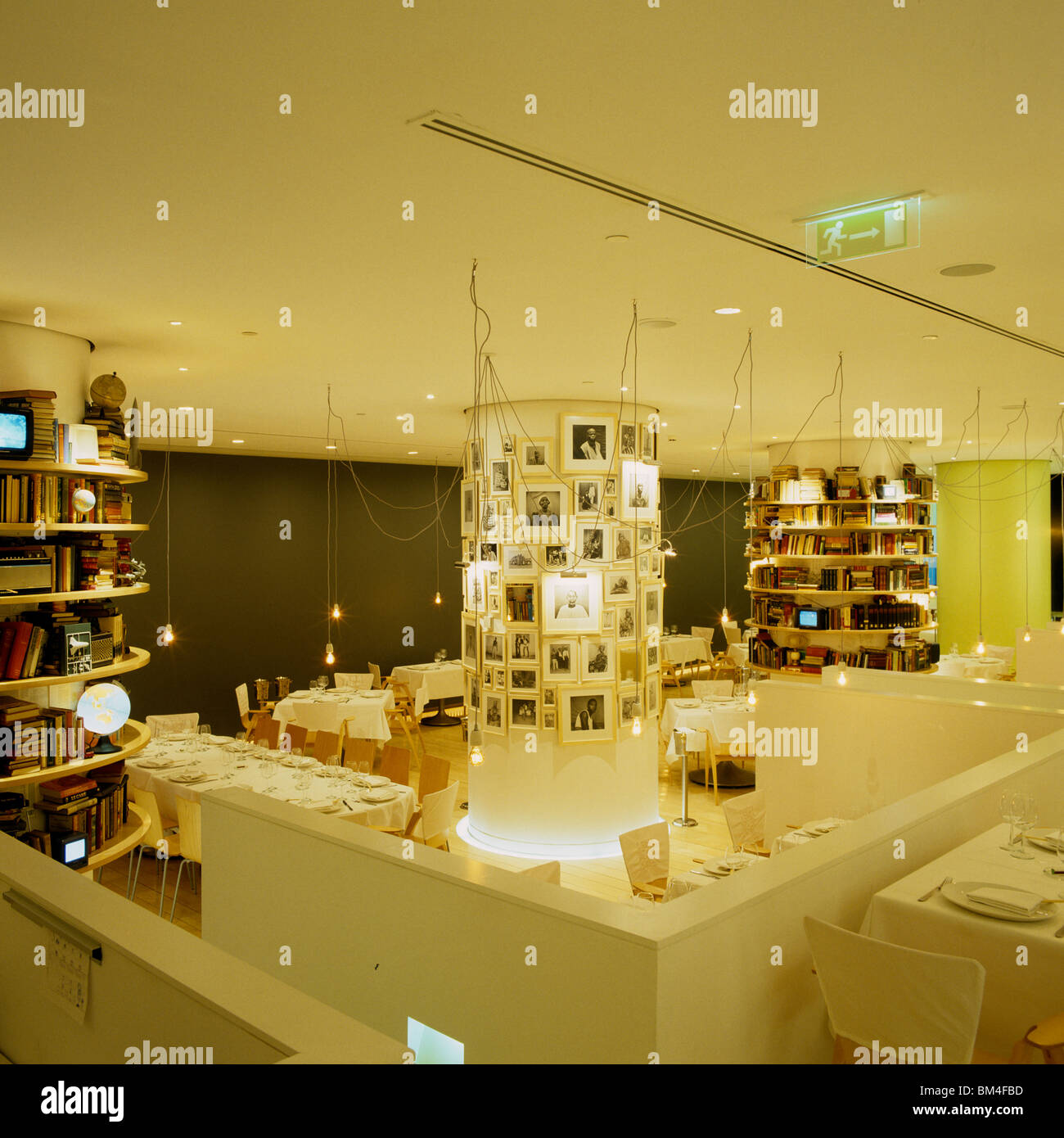 Eclectically designed restaurant by Philippe Starck, St Martins Lane ...