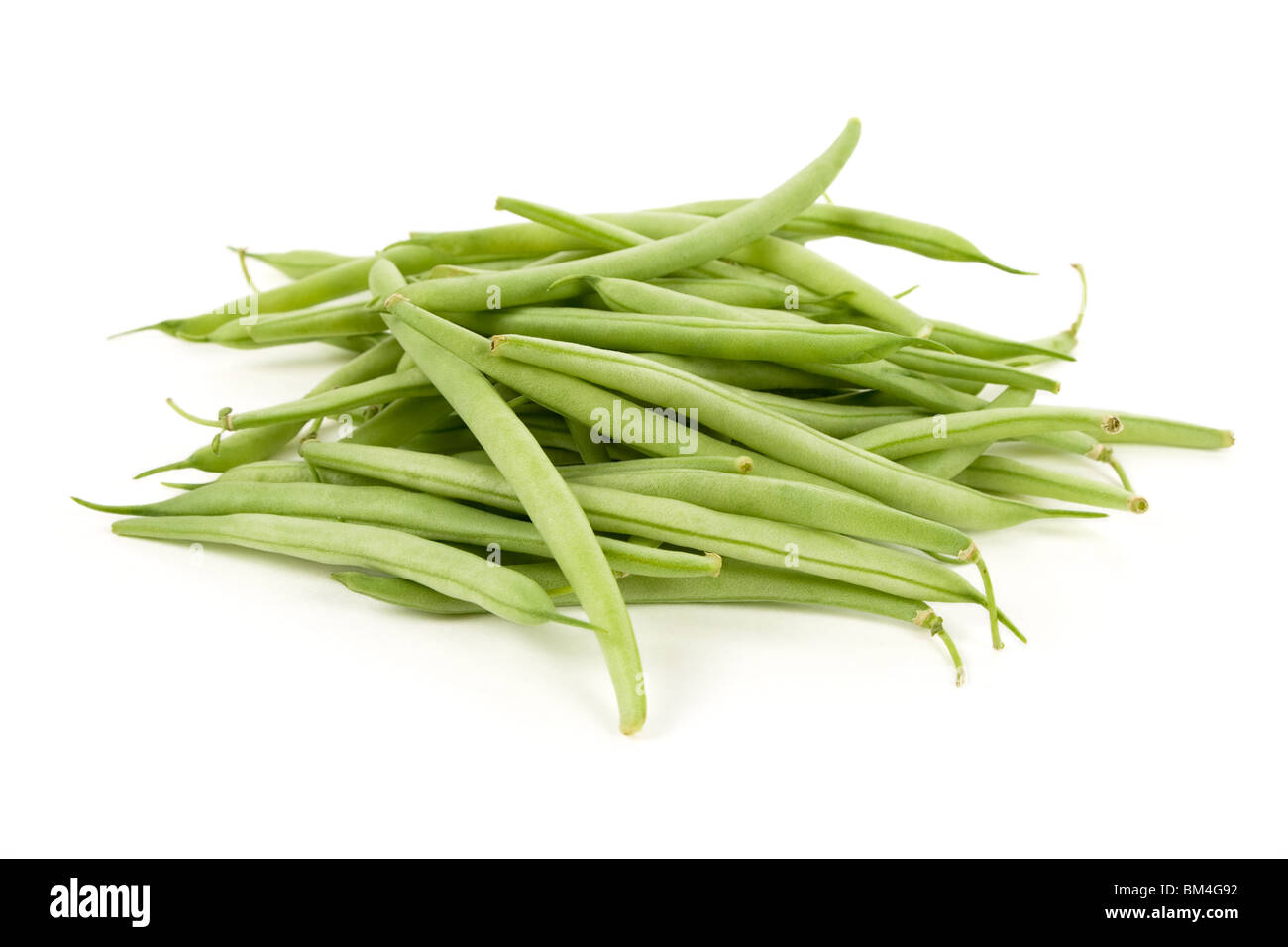 Heap fresh green bean Cut Out Stock Images & Pictures - Alamy