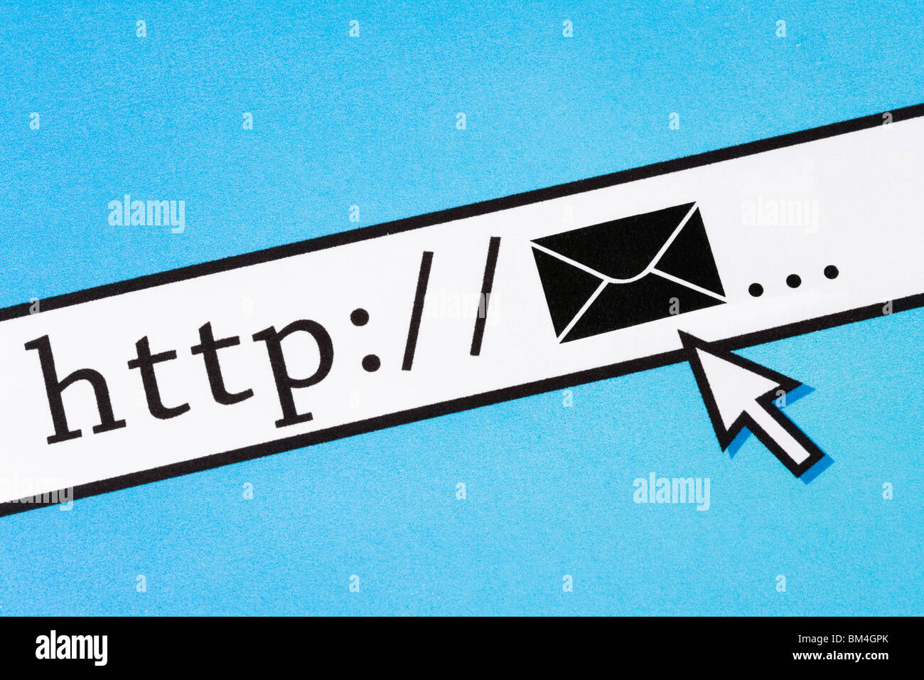 Computer Screen, concept of email Stock Photo - Alamy