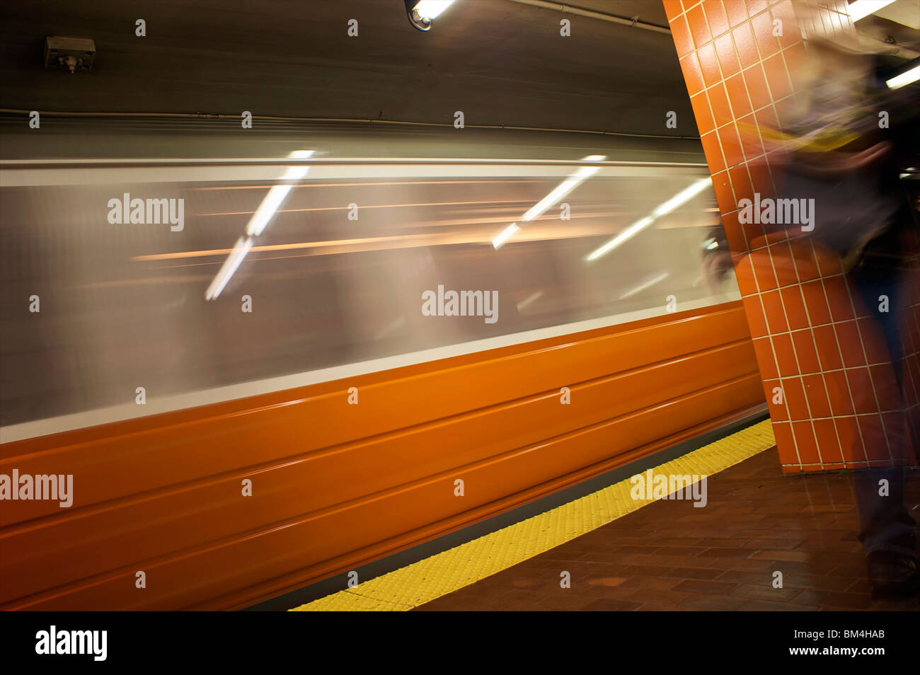 Mbta train t hi-res stock photography and images - Alamy