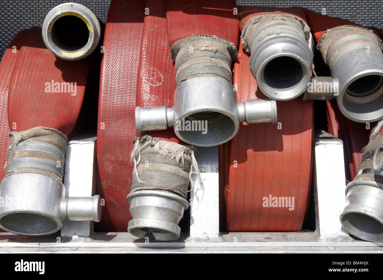 Fire engine pipes hi-res stock photography and images - Alamy