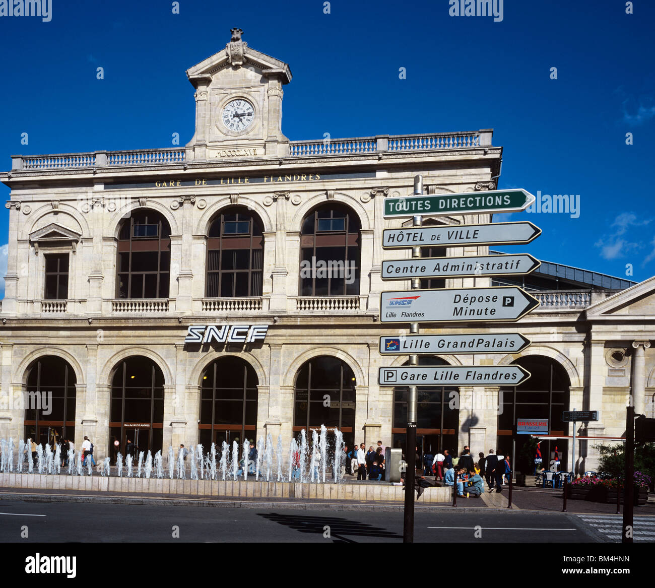 Lille Gare de Lille Flanders - One of the two main railway stations ...