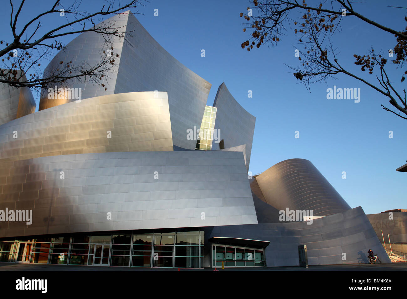 The Walt Disney Concert Hall designed by Frank Gehry in Los Angeles, CA ...