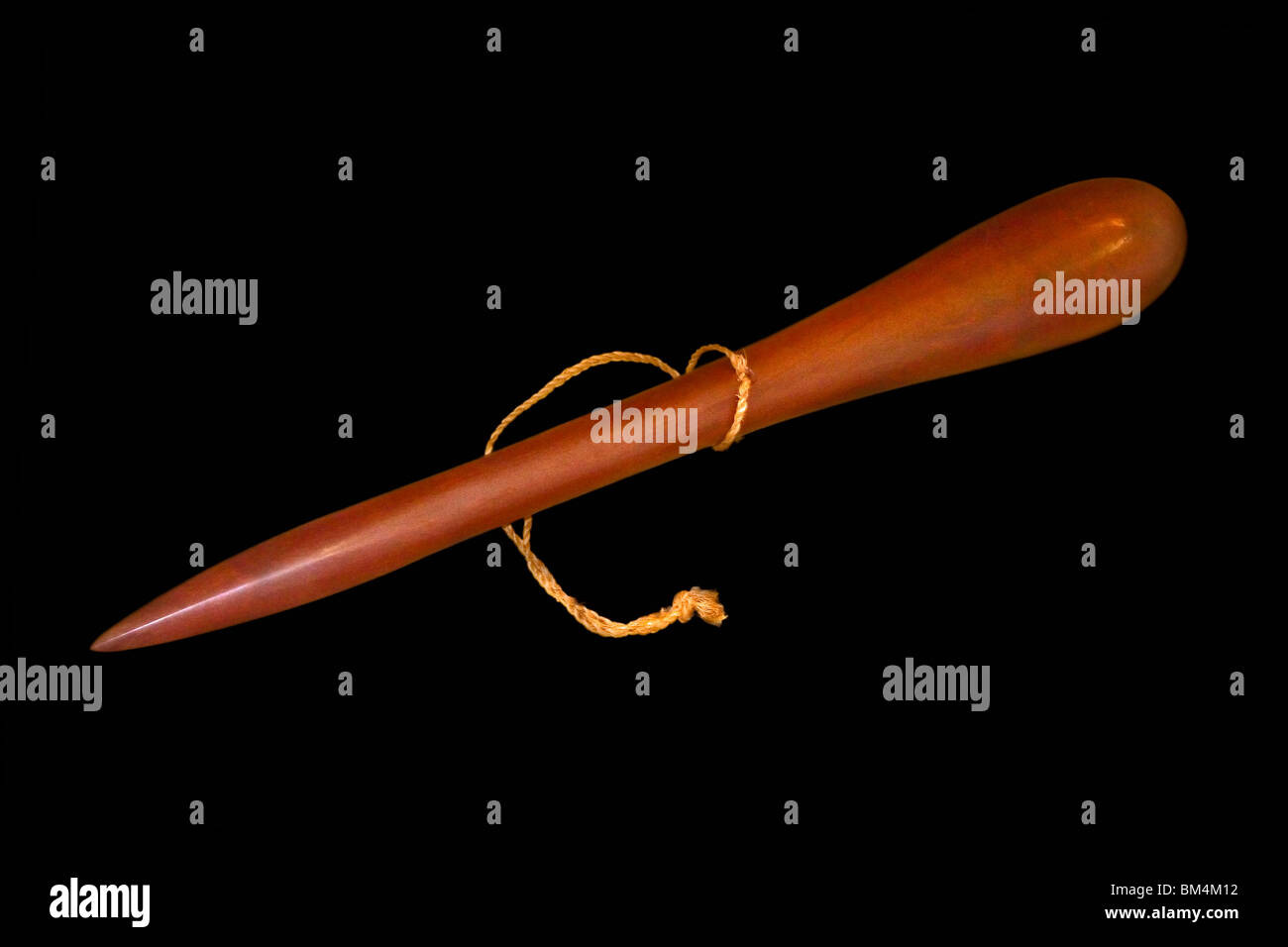 Ancient Hawaiian Close Combat Weapon, Big Island, Hawaii, USA Stock ...