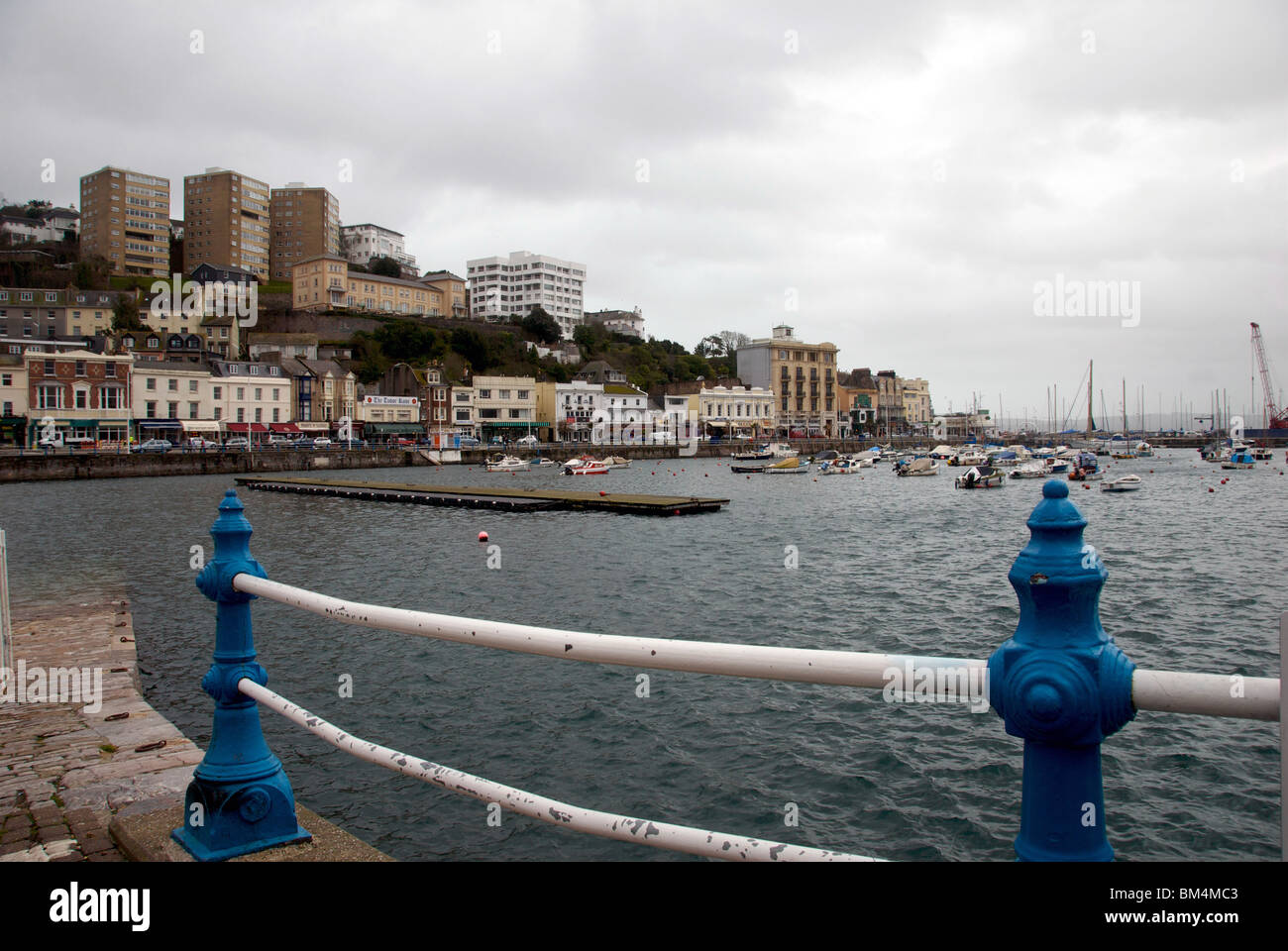 Torquay Devon UK Harbor Harbour Quay Marina Pier Stock Photo - Alamy