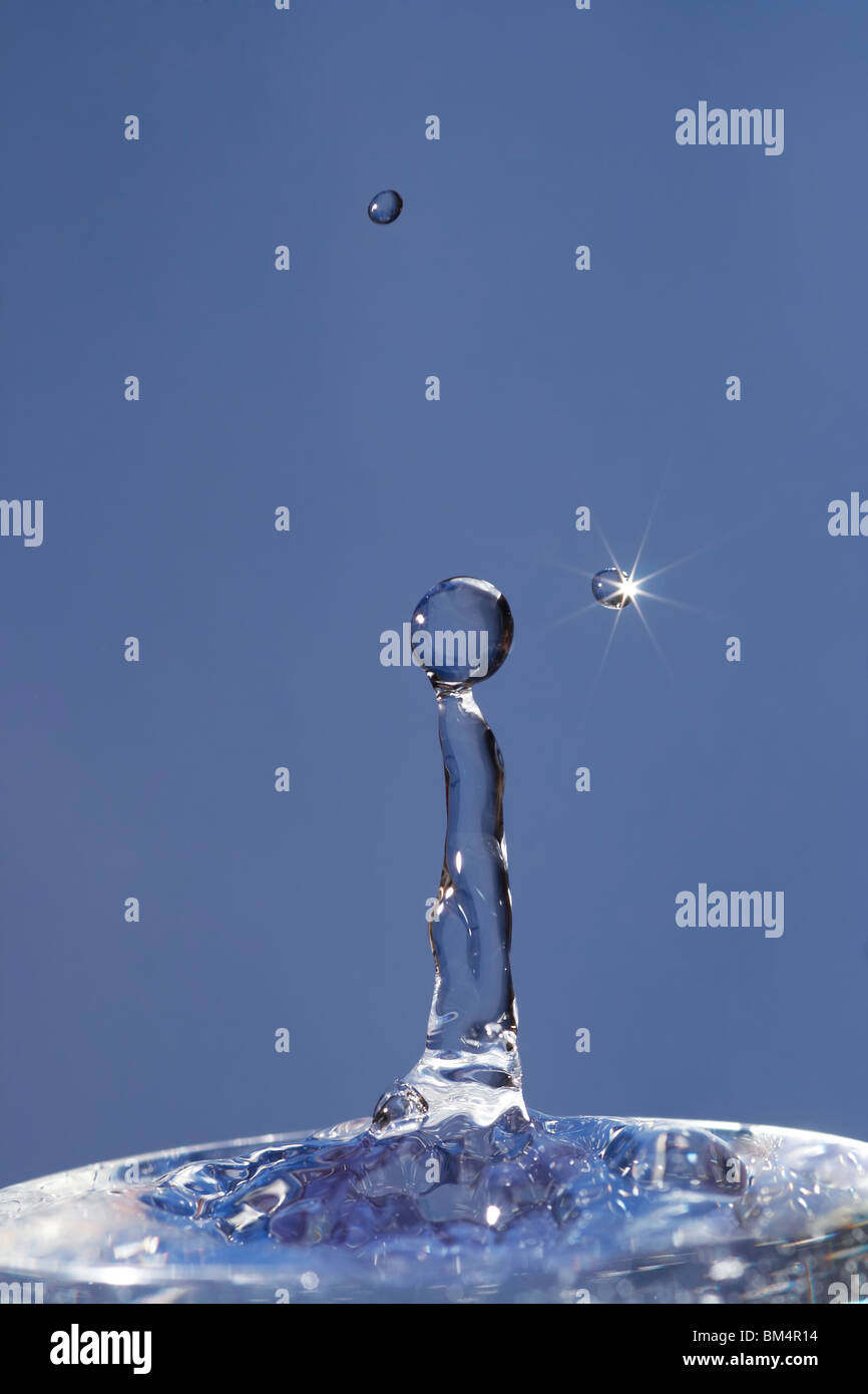 Rising water fountain spout liquid gush hi-res stock photography and ...