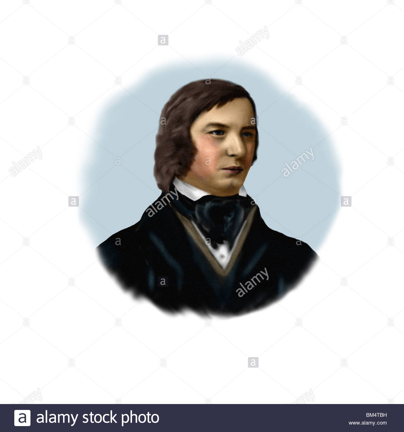 Robert Schumann, Illustration High Resolution Stock Photography and ...