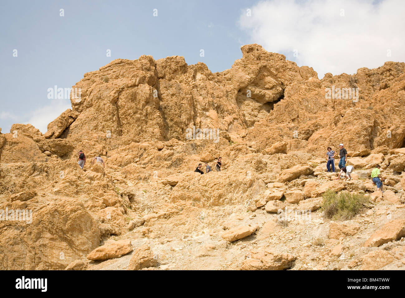 Kumran or Qumran Caves in Judean Desert - Israel Stock Photo - Alamy