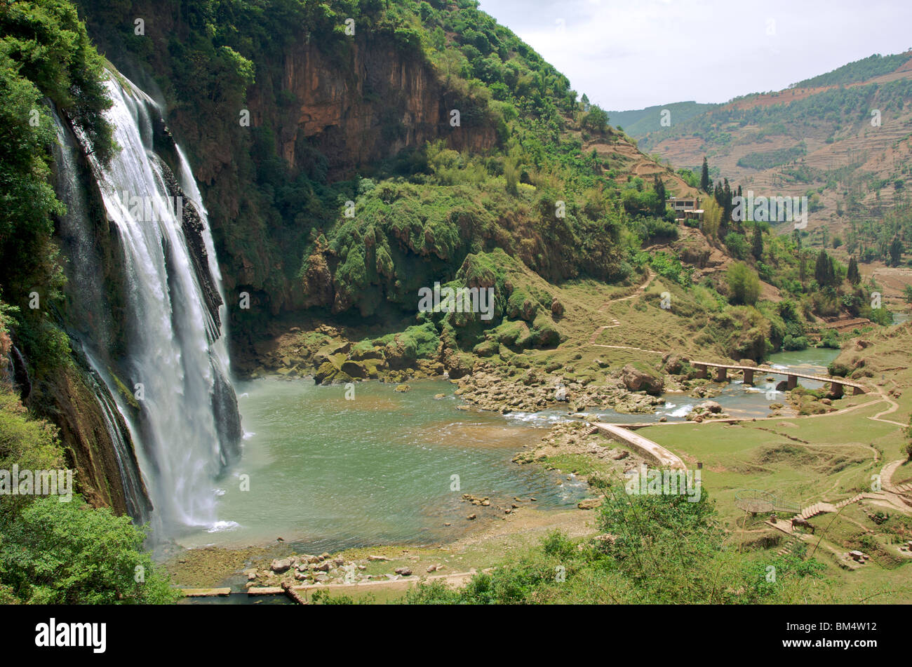 Dadieshui Falls Yunnan China Stock Photo - Alamy