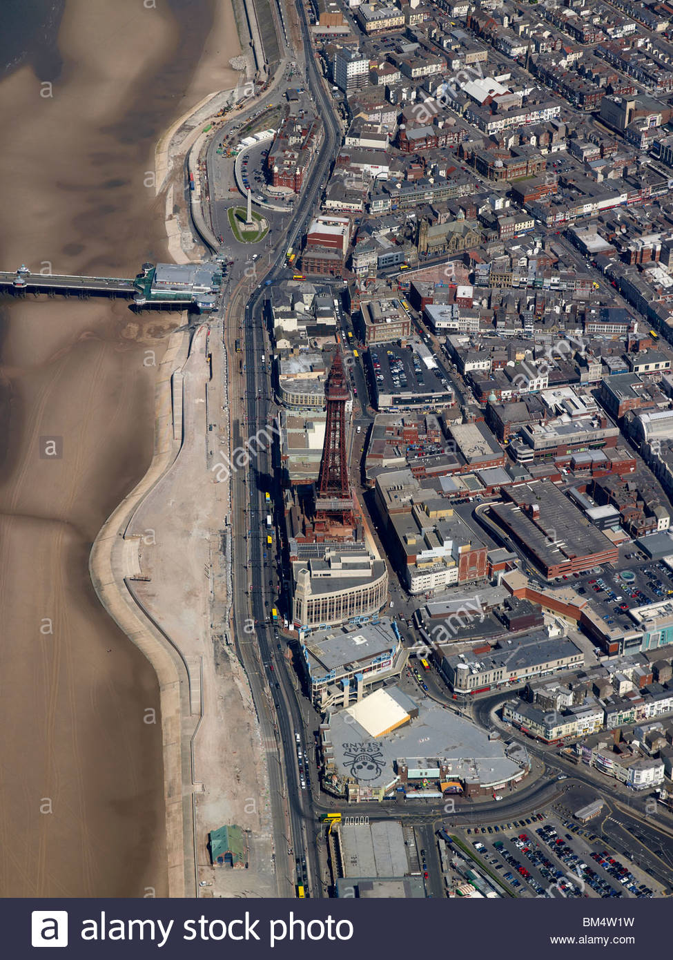 Blackpool Tower Aerial Stock Photos & Blackpool Tower Aerial Stock ...