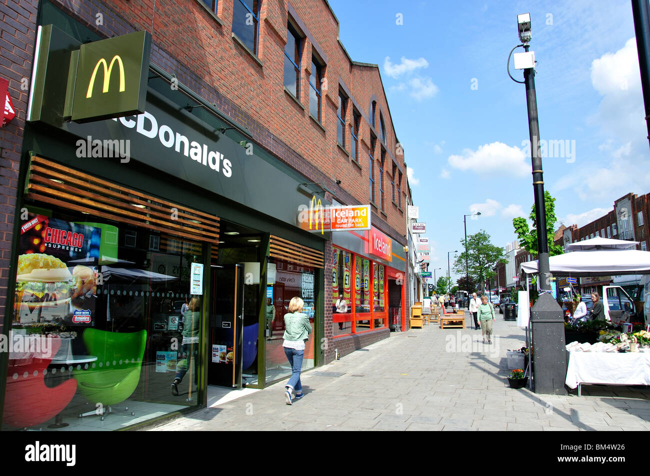 High Street, Ruislip, London Borough of Hillingdon, Greater London ...