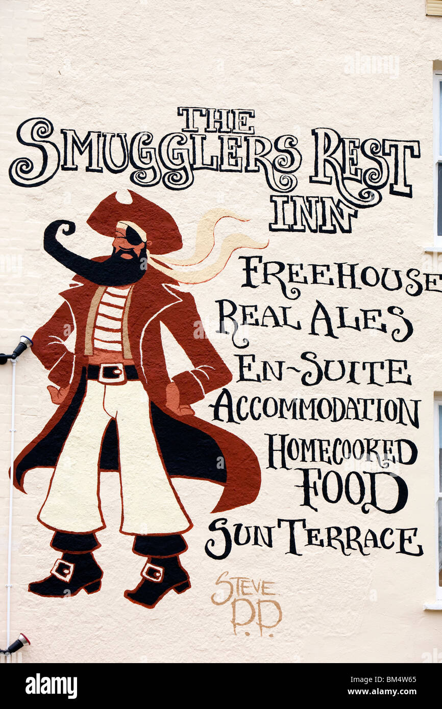 Smugglers Pub Sign High Resolution Stock Photography and Images - Alamy